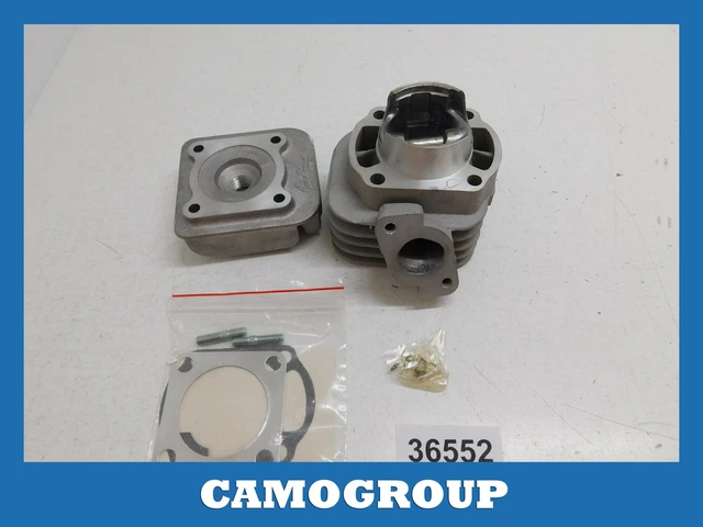 TESTATA CILINDRO PISTONE Cylinder Head Piston Pinasco Malaguti F10 ...