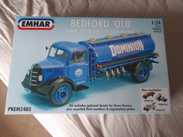 EMHAR TAMIYA 1/24 Bedford O Series Tanker/Truck/Lorry/ New/ Bargain. £ ...