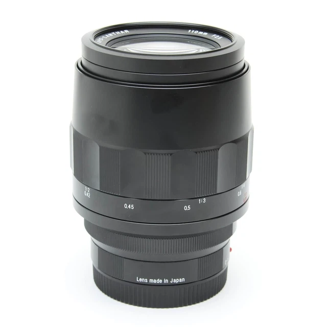 VOIGTLANDER MACRO APO-LANTHAR 110mm F/2.5 (for SONY E mount) -Near Mint ...