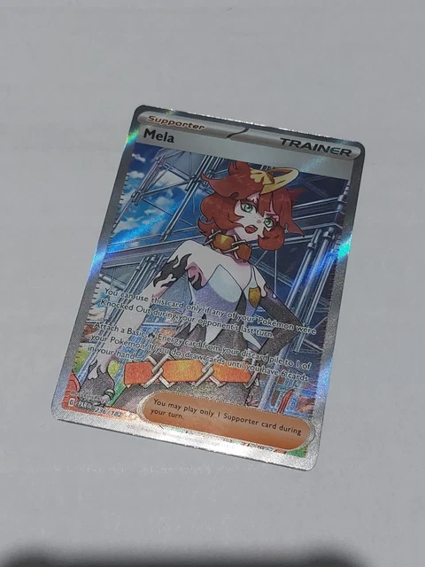 POKÉMON TCG PARADOX Rift 236/182 Mela Full Art Trainer Card 1 EUR 1,16 ...