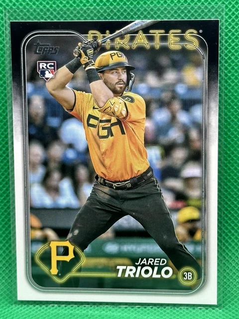 JARED TRIOLO 2024 Topps Series 1 #281 (RC) Pittsburgh Pirates Rookie ...