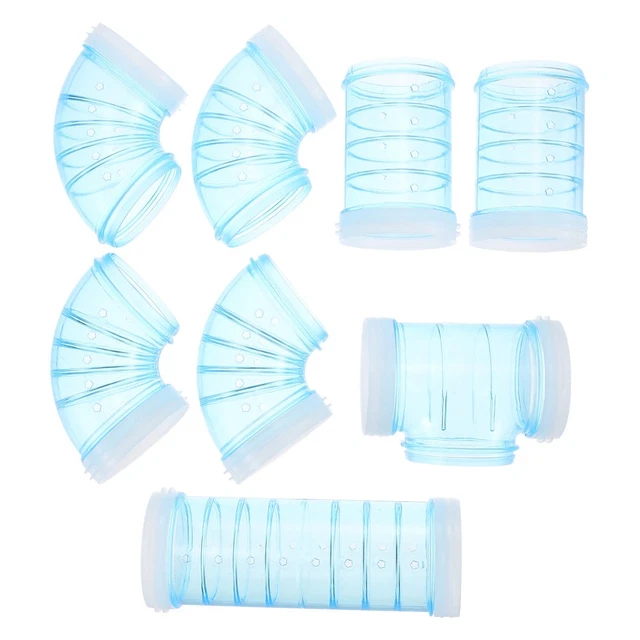 HAMSTER TUBES AND Tunnels Kit Diy Maze Tool Pet Cage Accessories £16.99 ...