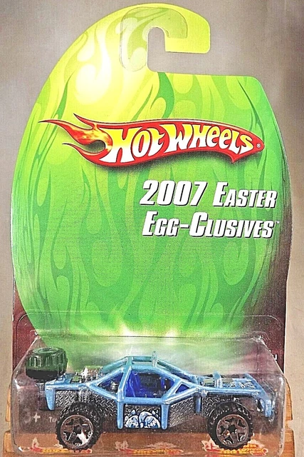 2007 HOT WHEELS Easter Egg-Clusives ROLL CAGE Blue/Steel w/Chrome ORUT5 ...