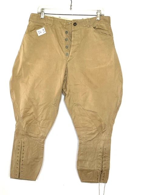 WW1 WORLD WAR 1 Military US Army Pants Trousers~ NAMED ~SIZE 32X 36 #DC ...