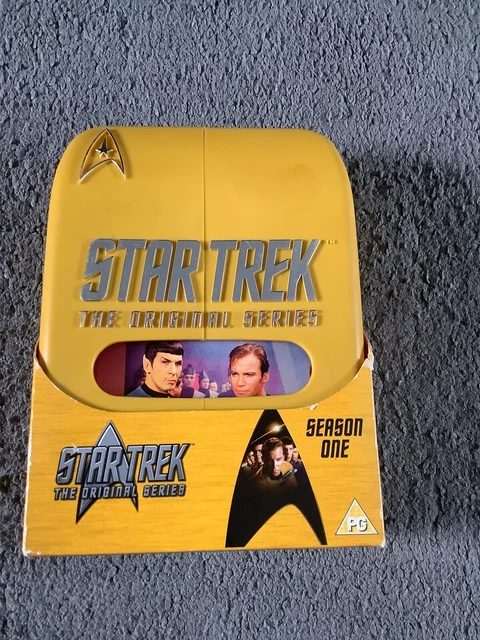 STAR TREK THE Original Series DVD Box Set - Season 1 - Yellow - Very ...