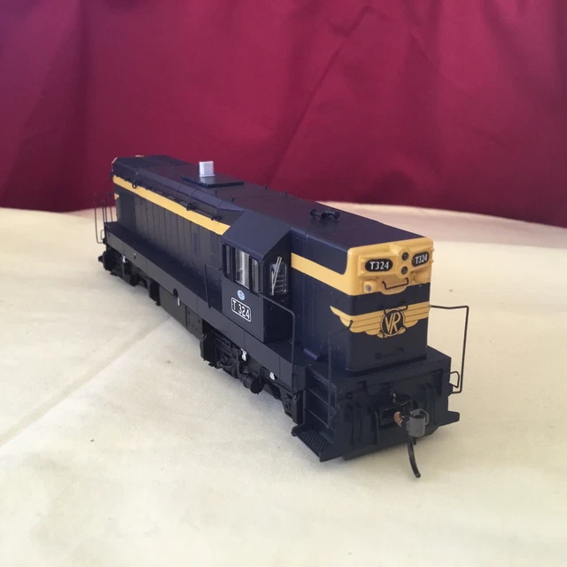 BENDIGO RAIL MODELS Victorian Railways Flattop T324 HO Locomotive ...