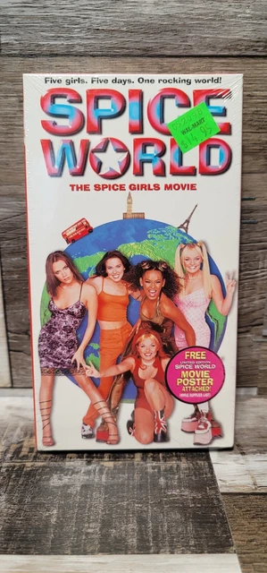 SPICE WORLD: THE Spice Girls Movie VHS 1998 Sealed w/ Poster £27.88 ...