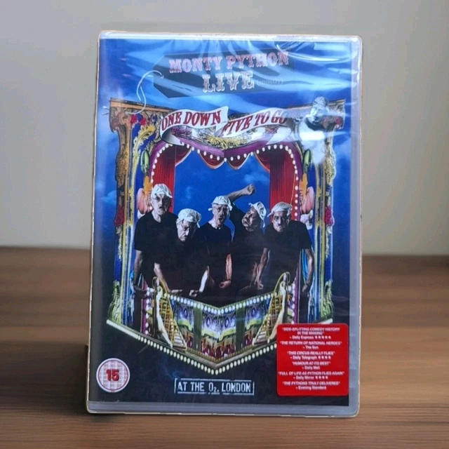 MONTY PYTHON LIVE (Mostly) One Down Five To Go DVD - Live Comedy Show ...