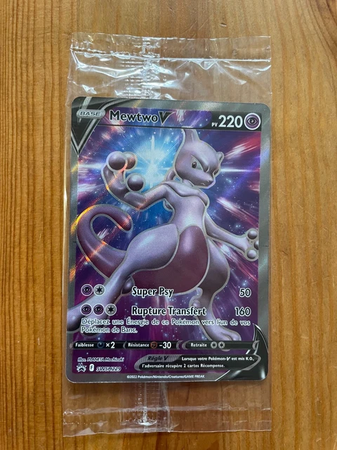 CARTE POKÉMON PROMO Mewtow V SWSH229 scellé FR MINT. ETB Pokémon Go EB10.5 EUR 7,00 - PicClick FR
