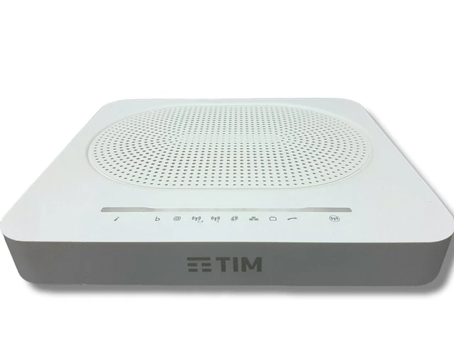 SMART MODEM TIM Technicolor Router WiFi Access Point ADSL FIBRA VOIP ...