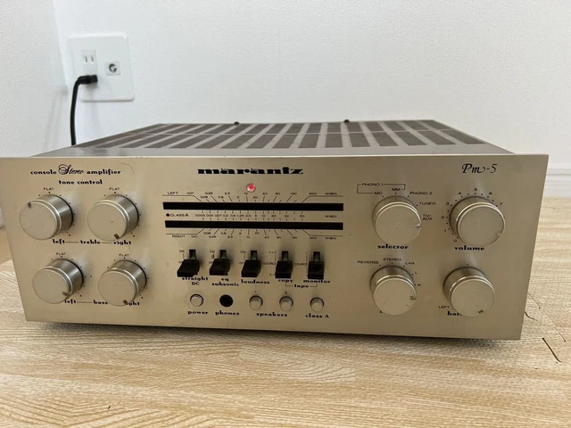 MARANTZ PM-5 CONSOLE Stereo Amplifier JAPAN used ESOTEC series used ...