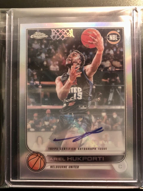 TOPPS CHROME NBL 2022-23 - Refractor Auto - Ariel Hukporti card $35.95 ...