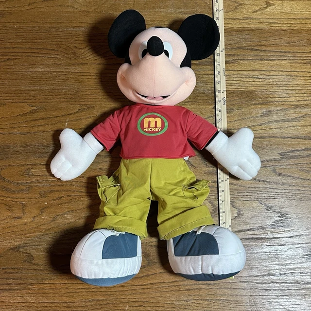 VINTAGE 2000 DISNEY Jumbo Mickey Mouse 24" Plush Toys ‘R Us / Fisher ...