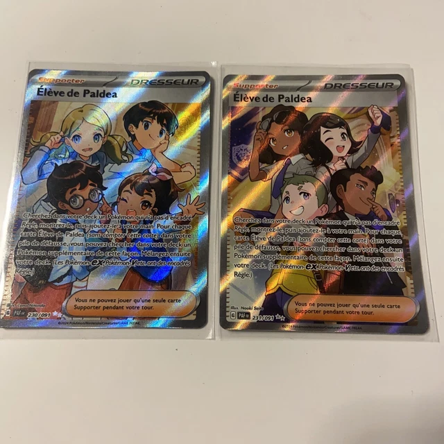 CARTE POKÉMON DESTINÉE De Paldea - Élève De Paldea 231/091 Et 230/091- Neuve FR EUR 2,00 ...
