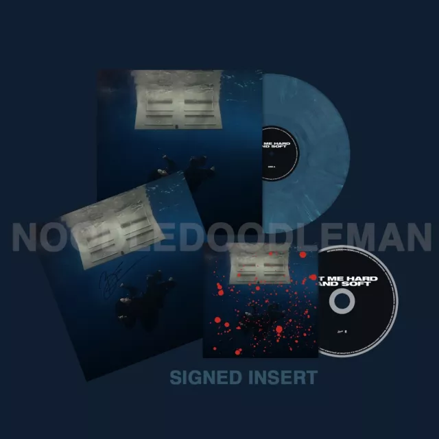 Billie Eilish Andhit Me Hard And Soft Vinyl Splatter Cd Signed
