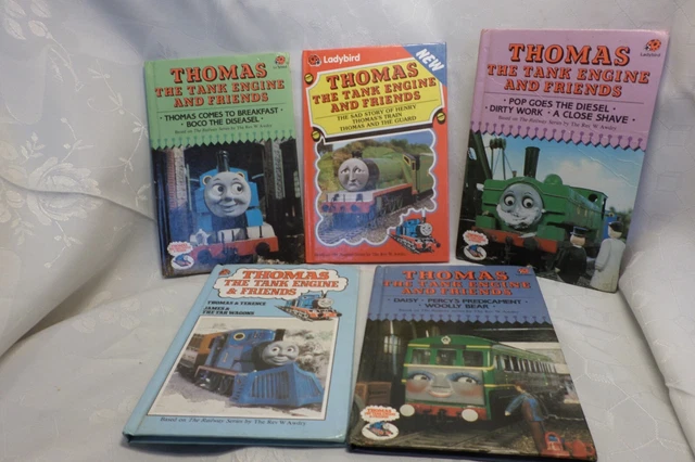 5 THOMAS THE Tank Engine & Friends Books By Ladybird Books Ltd. EUR 7 ...