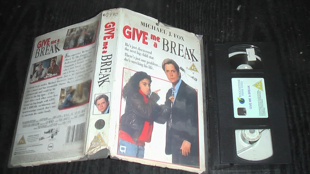 GIVE ME A Break VHS Video Big Box Ex Rental PAL Touchstone TATTY M J ...