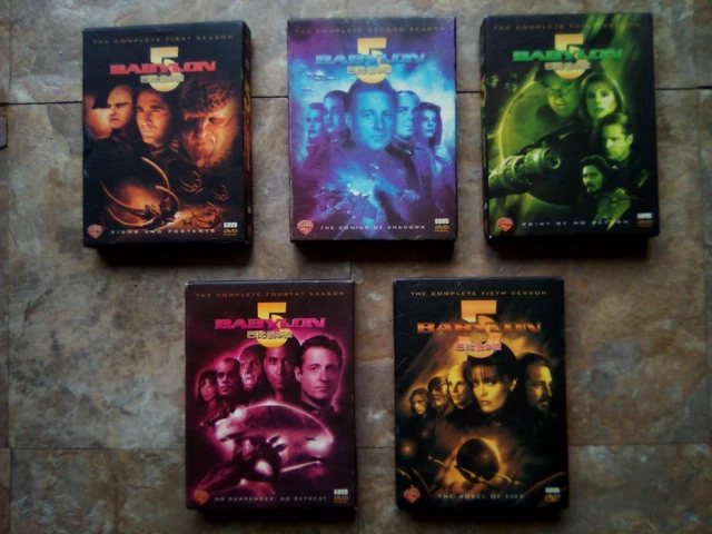BABYLON 5! Complete series 1-5 on DVD! Plus features! LOOK! £34.82 - PicClick UK