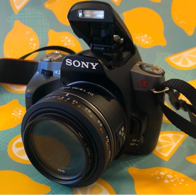 SONY ALPHA 330 / black / 50mm DT-f1.8 SAM /18-55mm SAM-f3.5-f5.6 $145. ...