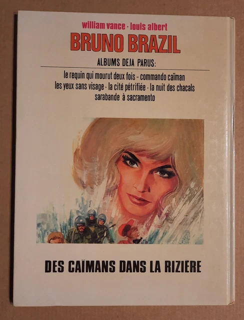 BRUNO BRAZIL TOME 7 Des Caïmans dans la rizière EO TBE Vance Greg EUR ...