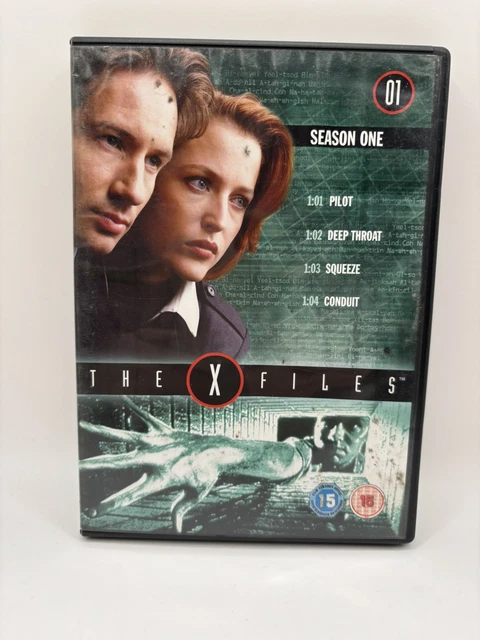 THE X FILES, Season 1 Episodes 1-4, 15 rating DVD 2000, Sci-Fi fantasy ...