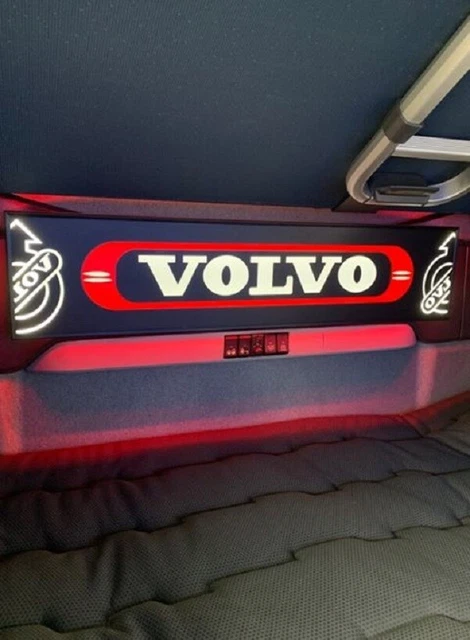 VOLVO LED PANNEAU lumineux CAMION intérieur cabine PLAQUE signe ...