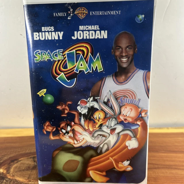SPACE JAM 1997 VHS Clamshell Edition Bugs Bunny, Michael Jordan, Looney ...