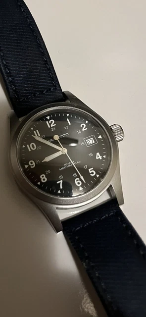 HAMILTON KHAKI FIELD H694190 Hand Winding Men's watch 38 mm Mechanical ...
