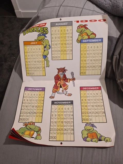 CALENDAR - TMNT Teenage Mutant Hero Turtles Special 18 Months Calendar ...