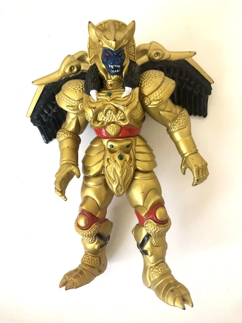 &VINTAGE 1993 BANDAI Mighty Morphin Power Rangers MMPR GOLDAR Figura 8 ...