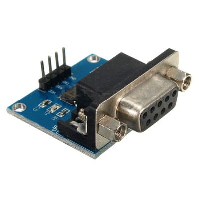 RS232 TO TTL Converter Module Serial Module DB9 Connector 3.3V-5.5V ...