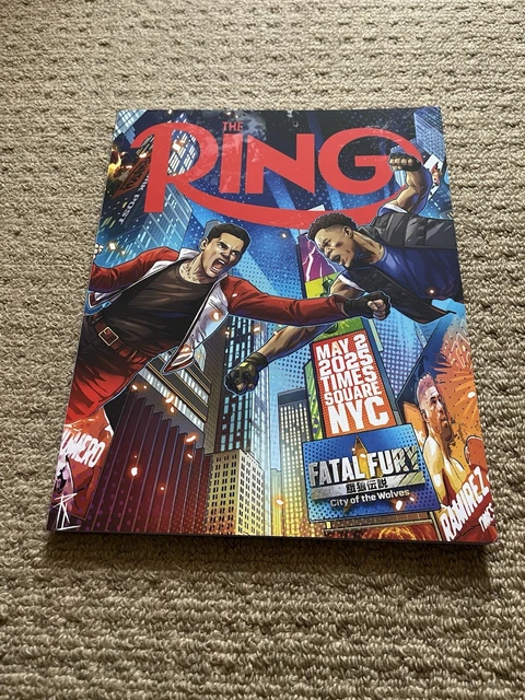 THE RING BOXING Magazine April 2025 Chris Eubank Jr v Conor Benn ...