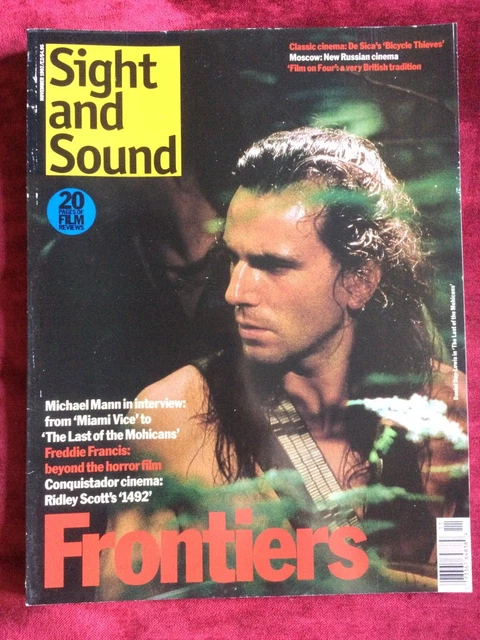 SIGHT & SOUND magazine Nov-1992 DANIEL DAY LEWIS Freddie Francis ...