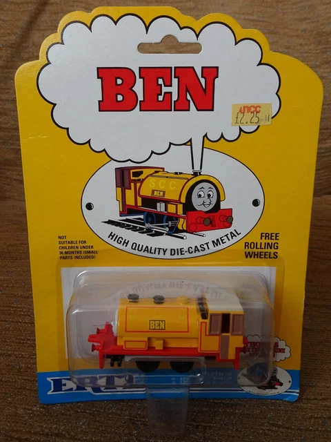 ERTL THOMAS THE Tank Engine and Friends Ben cloud packaging 1990 ...