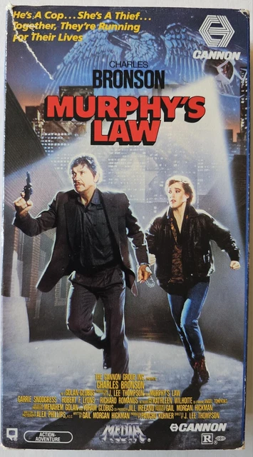 MURPHYS LAW (VHS, 1989) Charles Bronson Carrie Snodgrass Vintage Action Tape £7.68 - PicClick UK