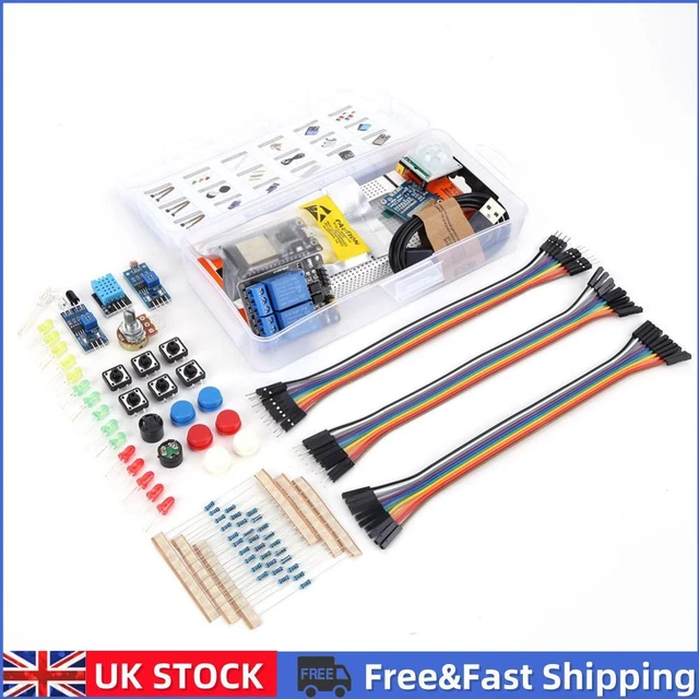 Learning Basic Starter Kit For Esp32 Esp 32s Wifi With Storage Box For Arduino £1759 Picclick Uk