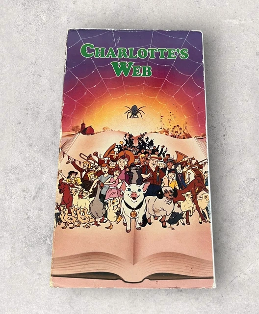 VINTAGE CHARLOTTES WEB 1993 VHS Tape Movie McDonalds Collectible £11.54 ...