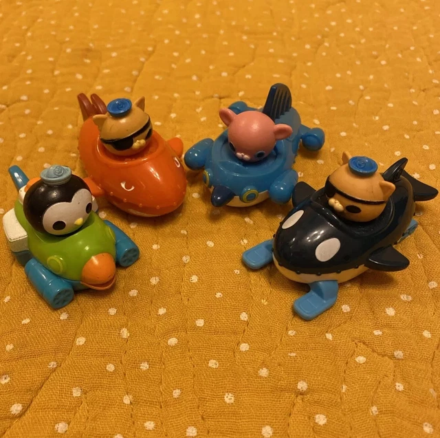 CBEEBIES OCTONAUTS GUP Speeders Mini Car Die cast Vehicles Peso Kwazii ...