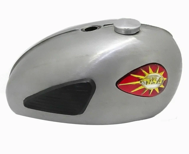 BSA A65 THUNDERBOLT Fuel Tank Single Carb Raw Steel With Knee Pads ...