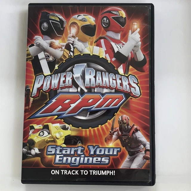 POWER RANGERS RPM, Vol. 1: Start Your Engines DVD 2009 Original movie ...