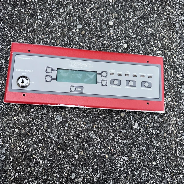PRE-OWNED FARADAY RDC-2 LCD Annunciator Panel Fire Alarm. $349.00 ...