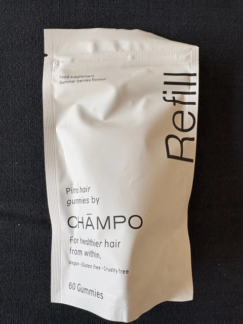 CHAMPO PITTA HAIR Gummies Refill - 60 Gummies £21.50 - PicClick UK