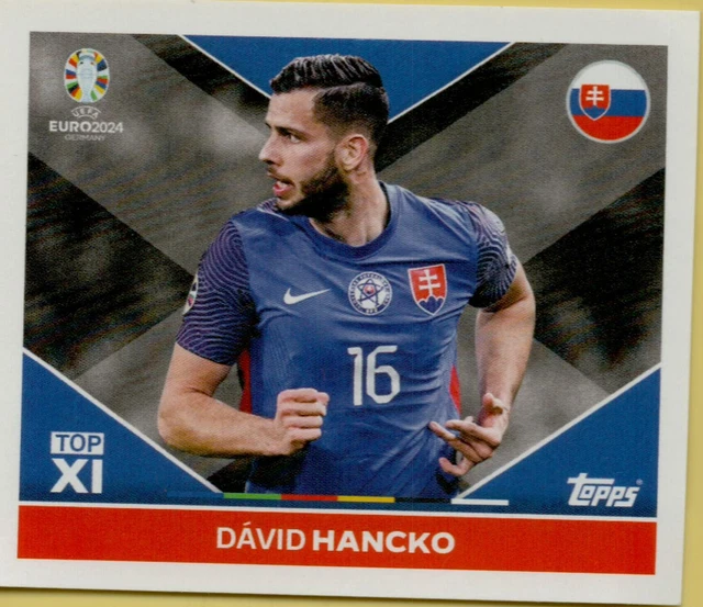 TOPPS UEFA EURO 2024 Sticker - David Hancko SVK TOP 1 £0.84 - PicClick UK