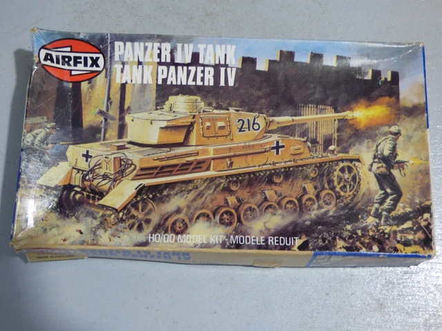 AIRFIX PANZER IV tank German army 1:72 nd scale plastic kit £9.50 ...