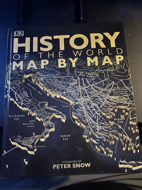 HISTORY OF THE World Map by Map by DK Hardcover Book £18.26 - PicClick UK