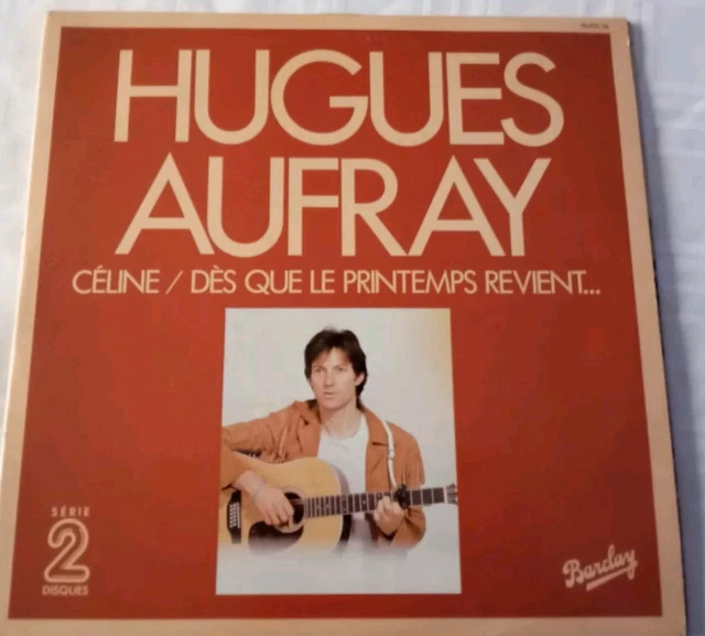 HUGUES AUFRAY/ CÉLINE / Série 2 Disques/ Double 33 tours EUR 8,00 ...