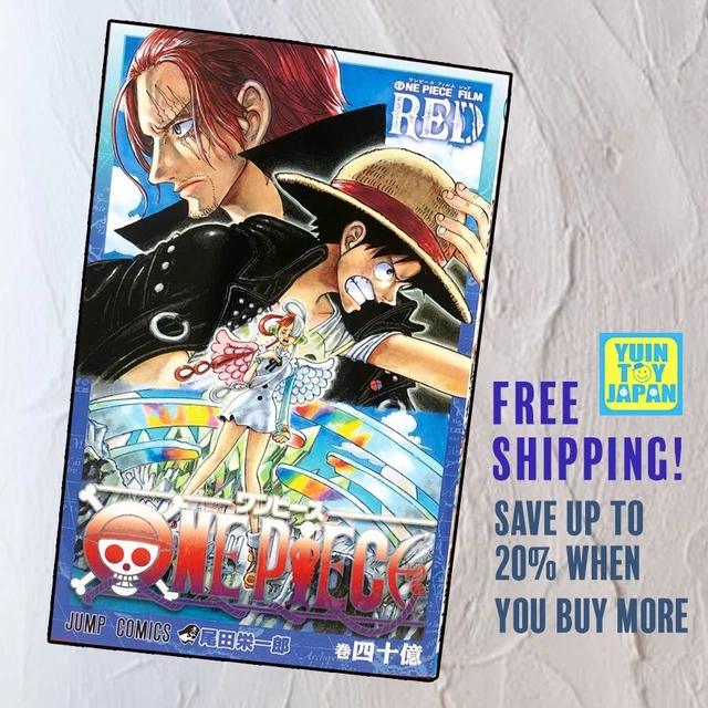 ONE PIECE FILM Red Movie Exclusive Comic Vol. 4 billion Benefits For ...