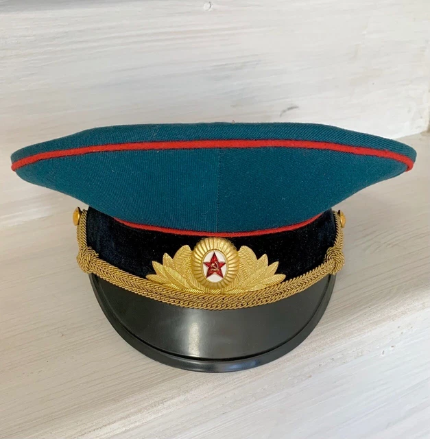 SOVIET ARMY HIGH Officer Cap. USSR 1970s $59.05 - PicClick AU