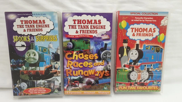 THOMAS THE TANK Engine & Friends VHS Tapes x 3 EUR 12,75 - PicClick FR