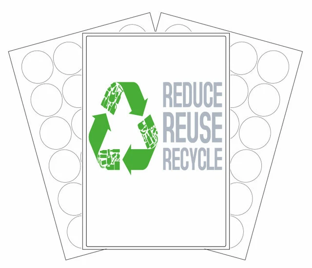 RECYCLED PAPER LABELS | Eco Friendly Stickers | Laser & Inkjet Printing ...
